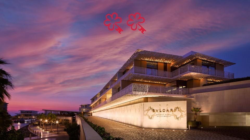Bvlgari Resort Dubai awarded 2 Keys from MICHELIN | Bvlgari Resort Dubai