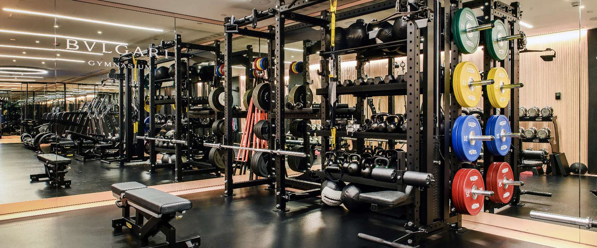 Gym, fitness and personal trainer at luxury Spa center in Milan ...