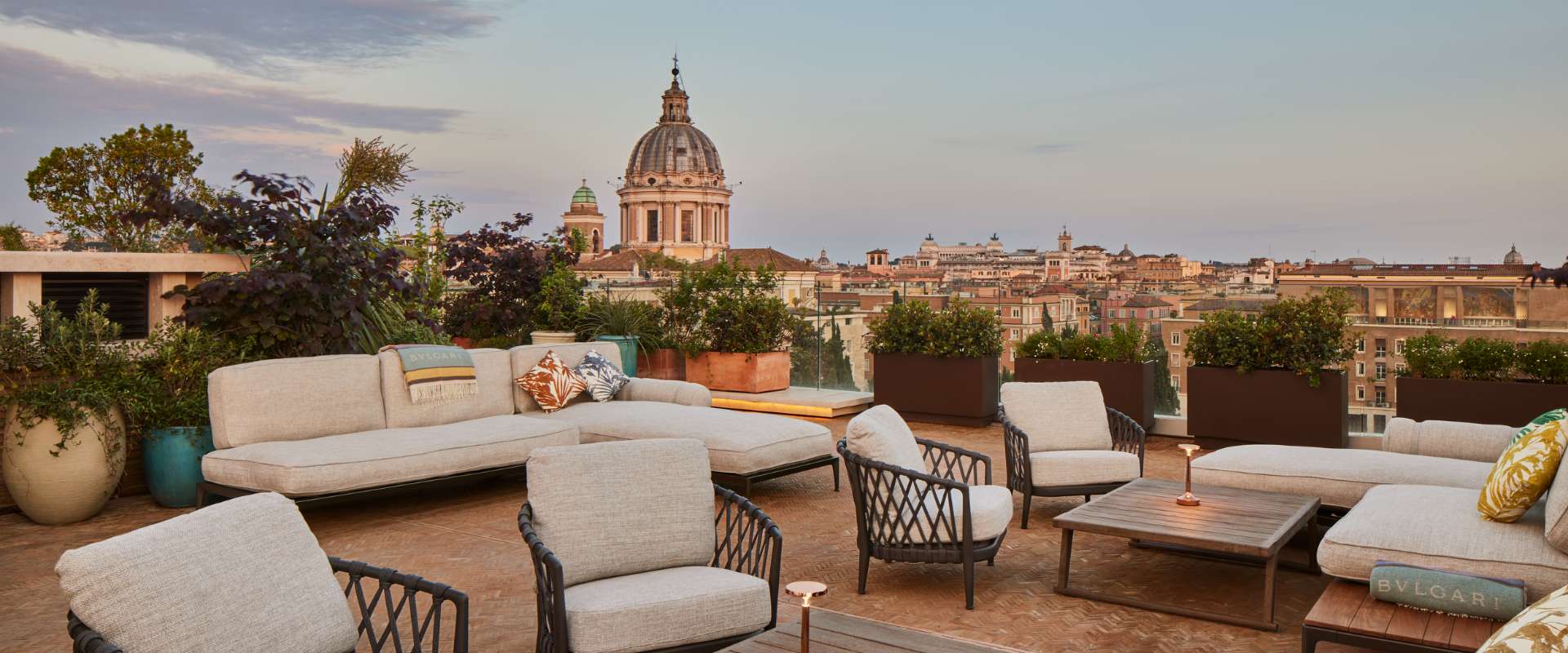 Terrazza panoramica a Roma centro | Bvlgari Hotel Roma