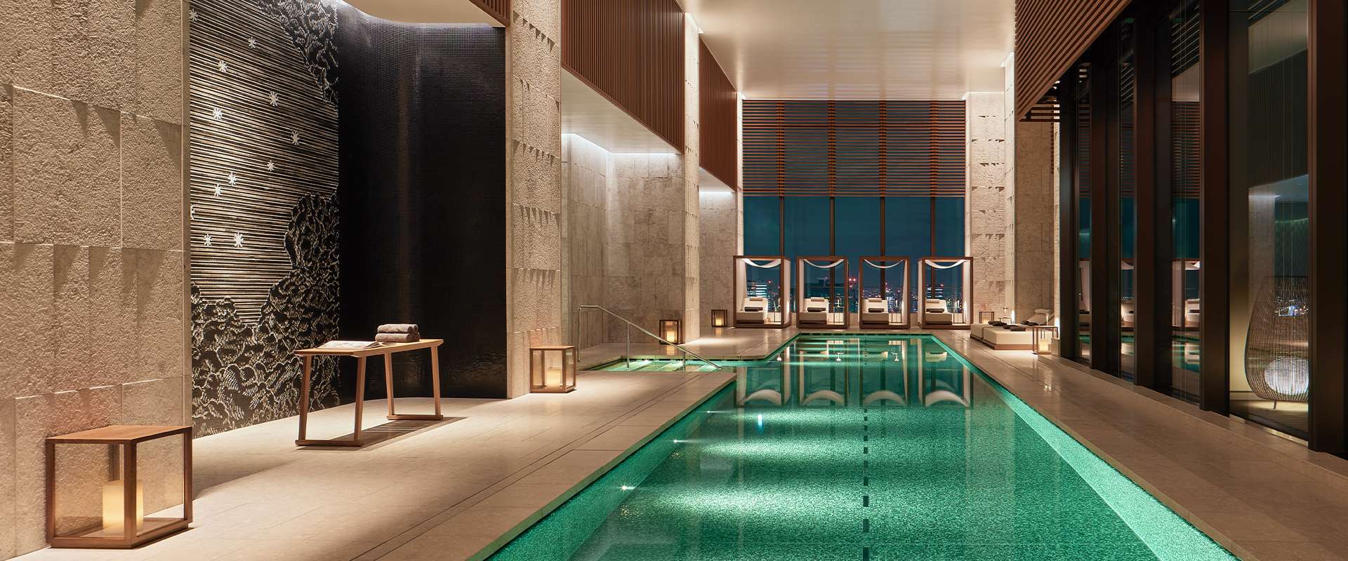 Luxury Spa in Tokyo with pool| Bvlgari Hotel Tokyo