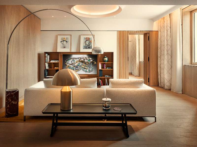 The Bvlgari Suite in Rome Italy | Bvlgari Hotel Roma