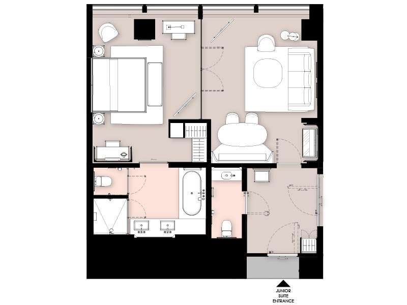 Junior Suites in Tokyo | Bvlgari Hotel Tokyo