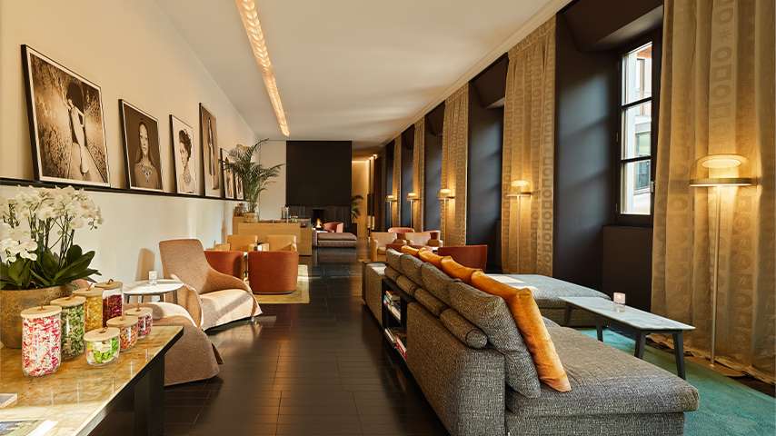 Exclusive Lounge in Milan Italy | Bvlgari Hotel Milano